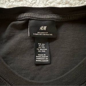 H&M | Shirts | Hm Relaxed Fit Tshirt | Poshmark